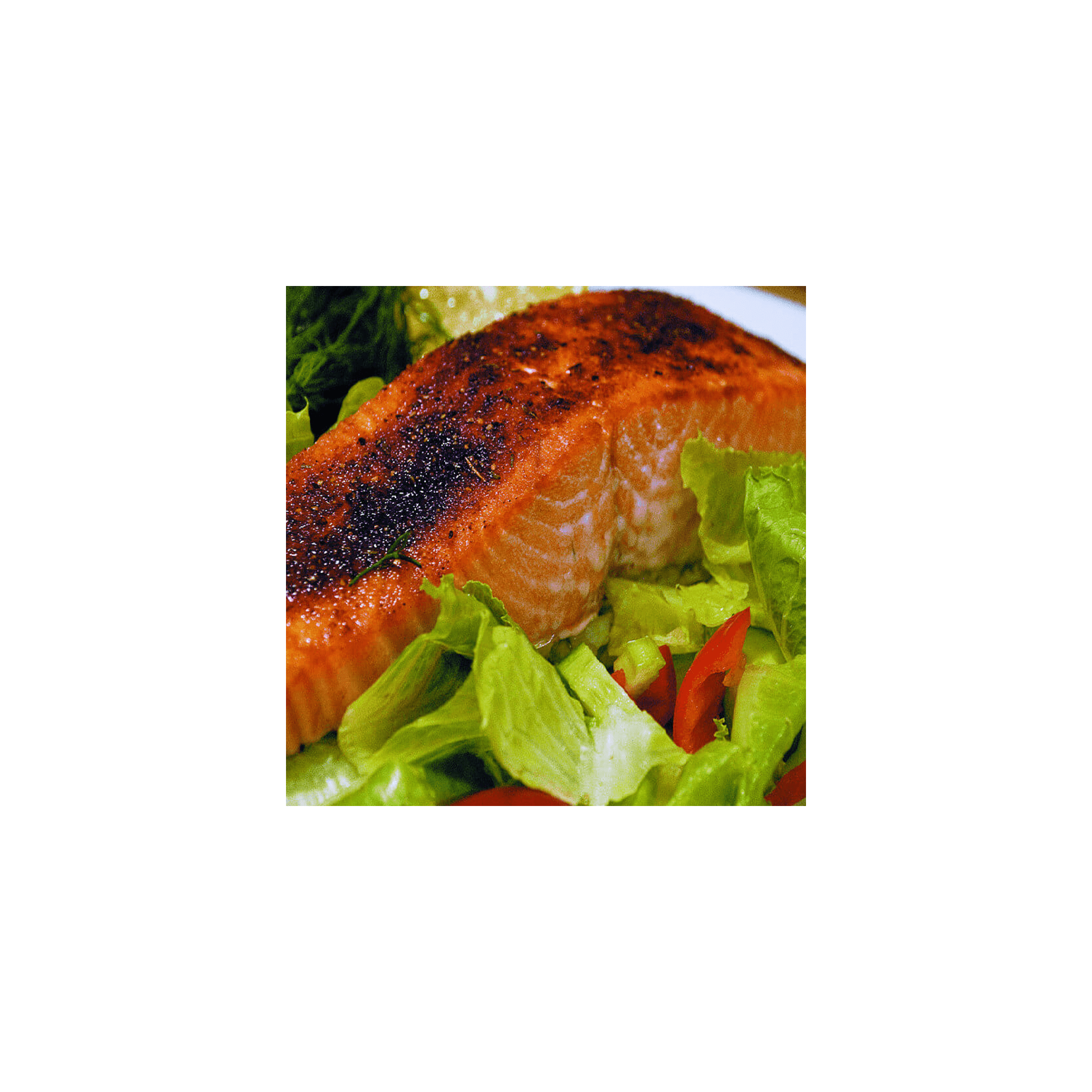 Fresh King Salmon Fillets - 16 x 8oz Packages Alaskan Harvest Seafood